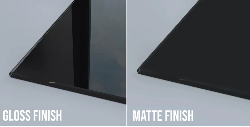 Difference Between Gloss and Matte Finish Glass Types – CreoGlass®