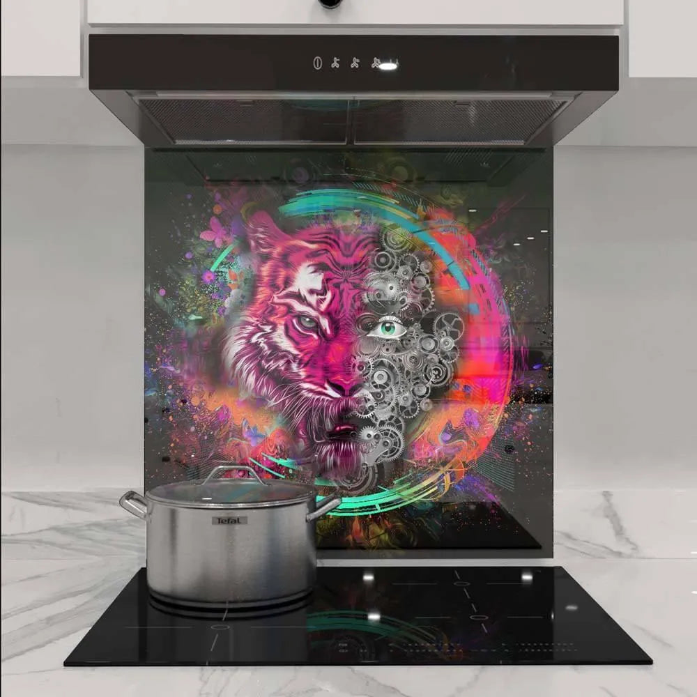 Animals Printed Splashbacks DIY – Nature & Animal Glass Kitchen Panels ...