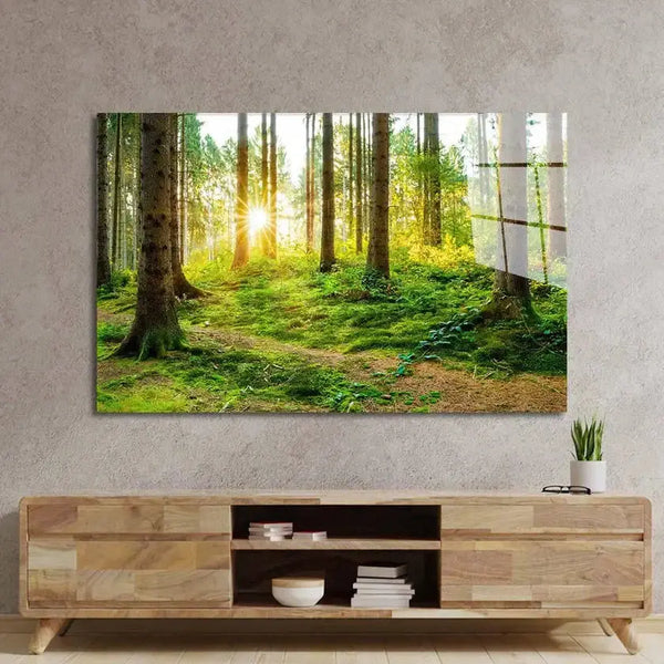 Nature Glass Wall Art – Botanical & Landscape Glass Art Panels UK ...
