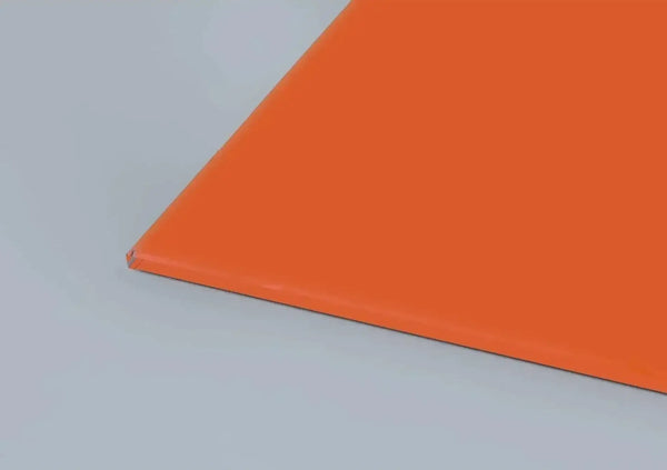 Pure Orange Matt Finish Sample – CreoGlass®
